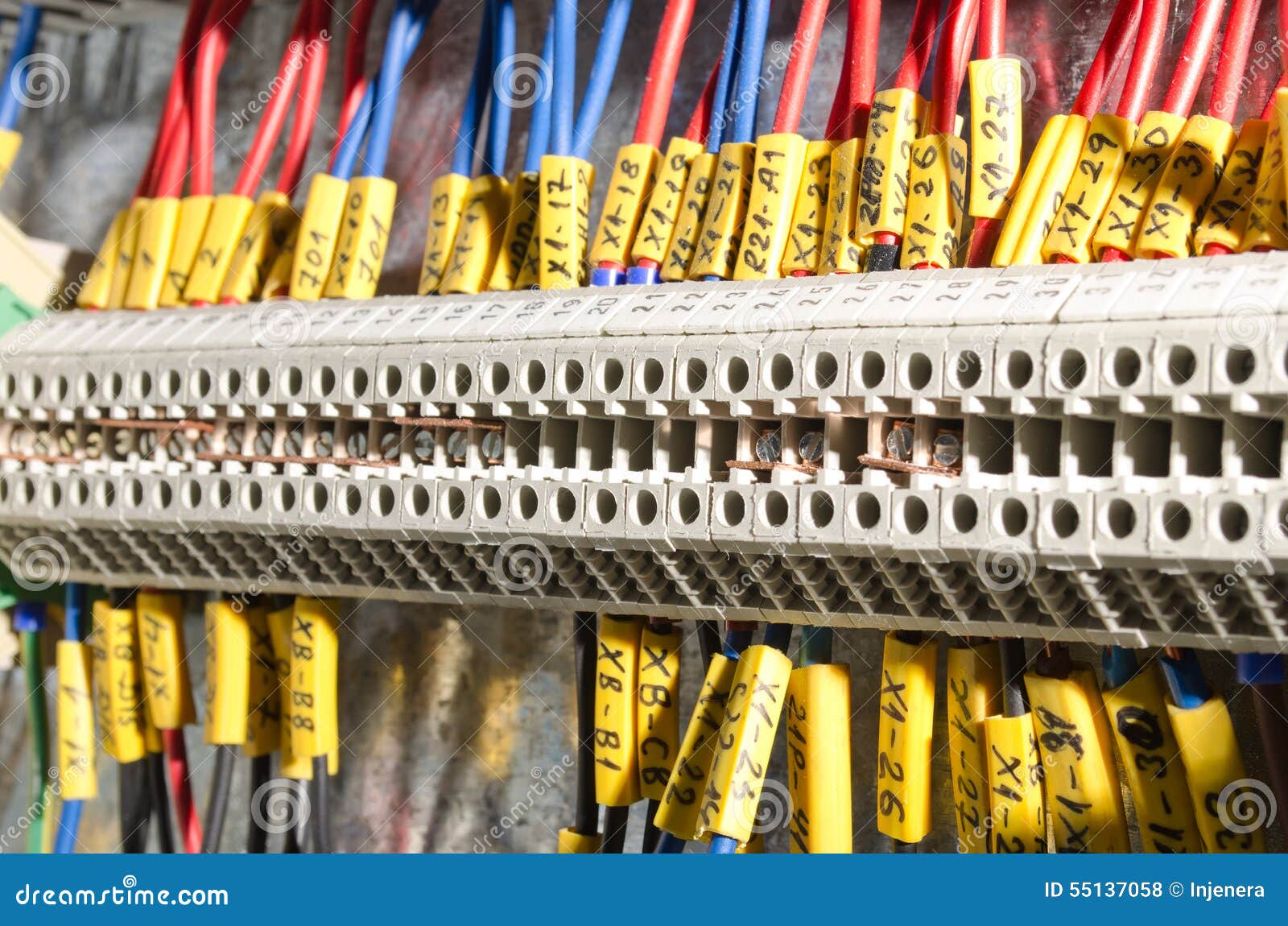 Rail terminal box stock photo. Image of energy, automation - 55137058