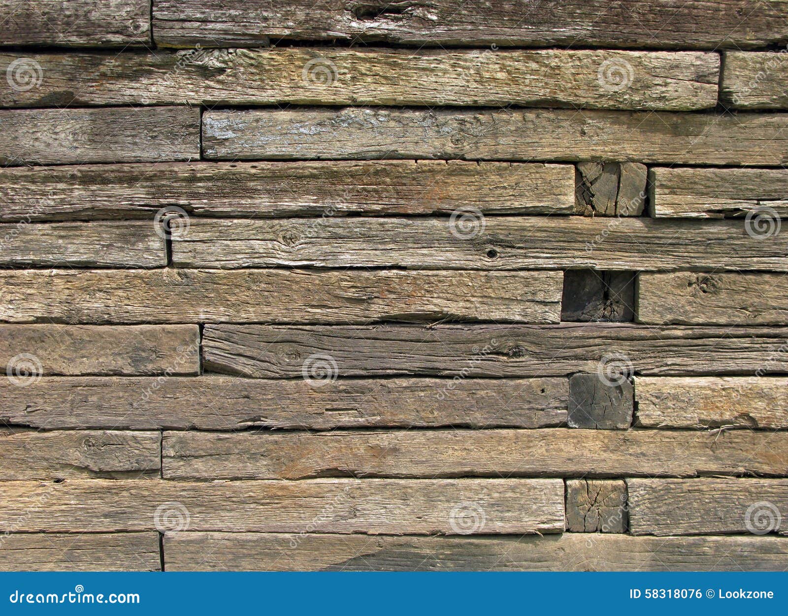 Rail Ties Wall stock photo. Image of nature, cracks, heavy - 58318076