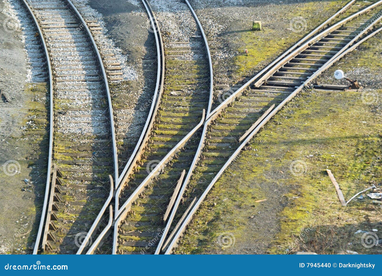 Rail Track stock photo. Image of diamond, german, railway - 7945440