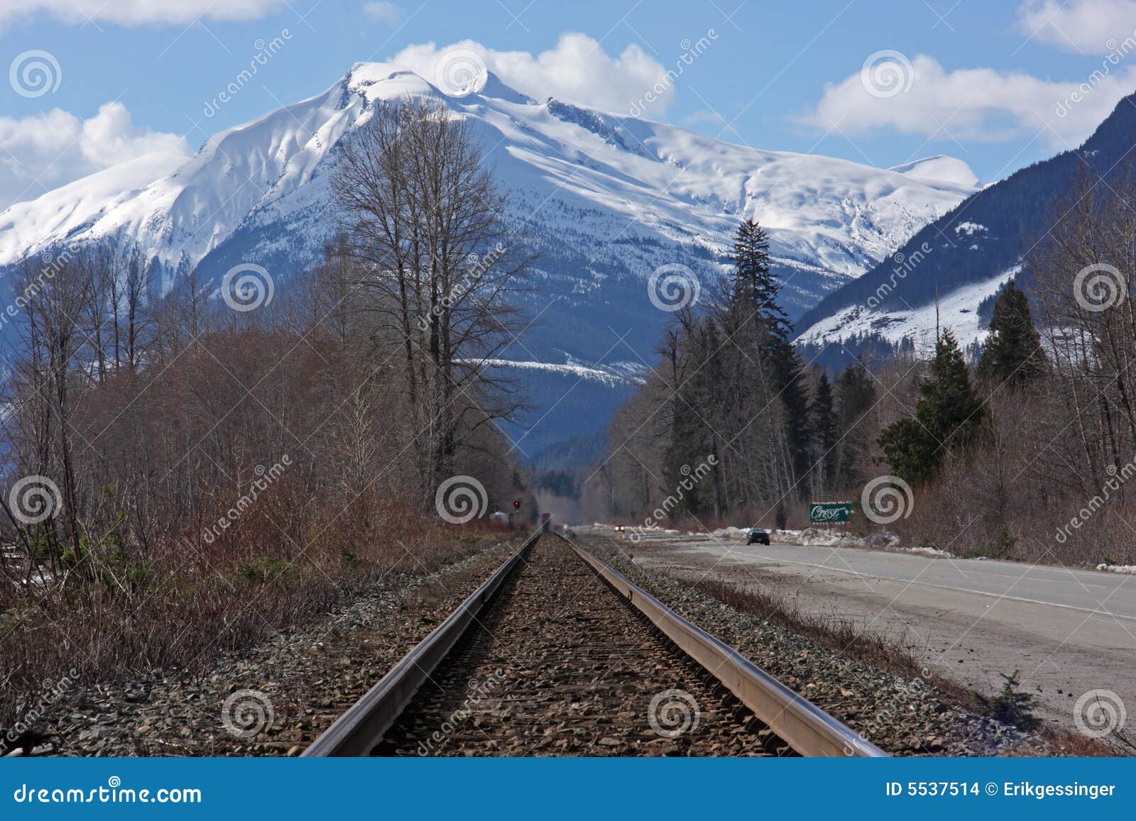 An Old Logging Rail Cart Stock Image | CartoonDealer.com #171743485