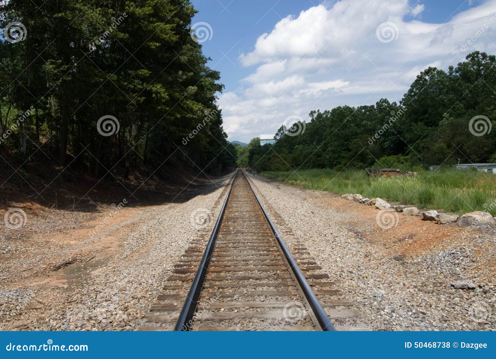 Rail Track in South Carolina USA Stock Photo - Image of architecture ...