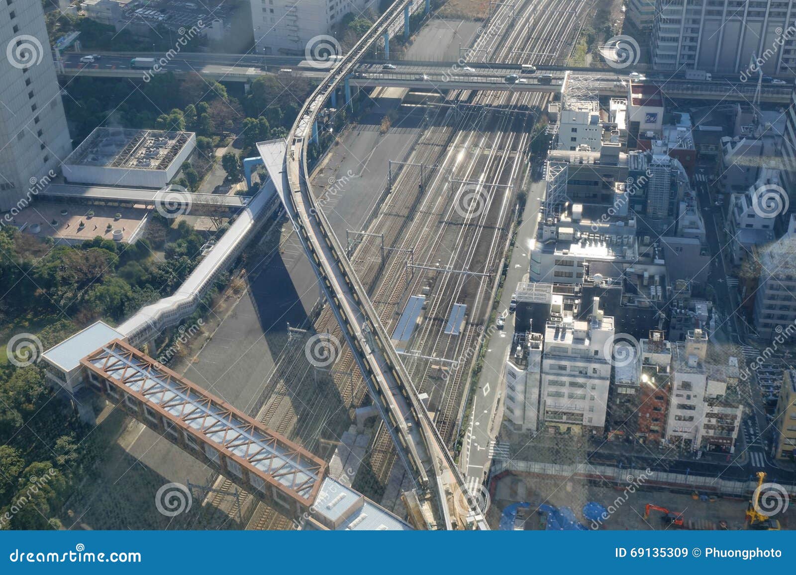 The Rail Tracks at Tokyo Station, Japan Editorial Stock Image - Image ...