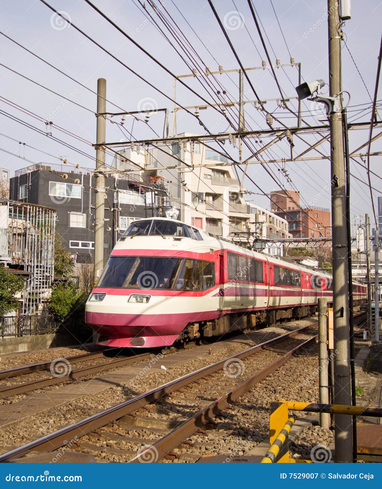 Rail way train cables stock image. Image of abstract, east - 7529007
