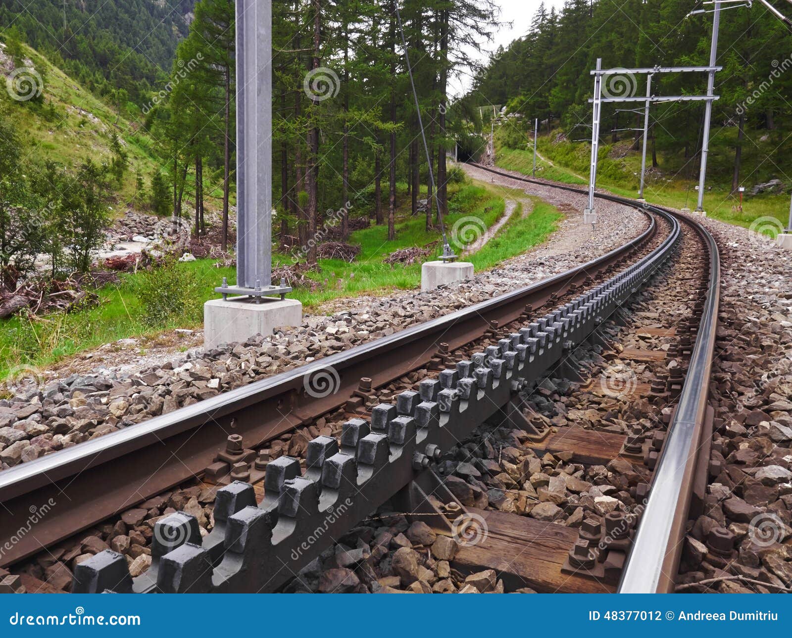 Old Rail Ways Royalty-Free Stock Photo | CartoonDealer.com #72678909