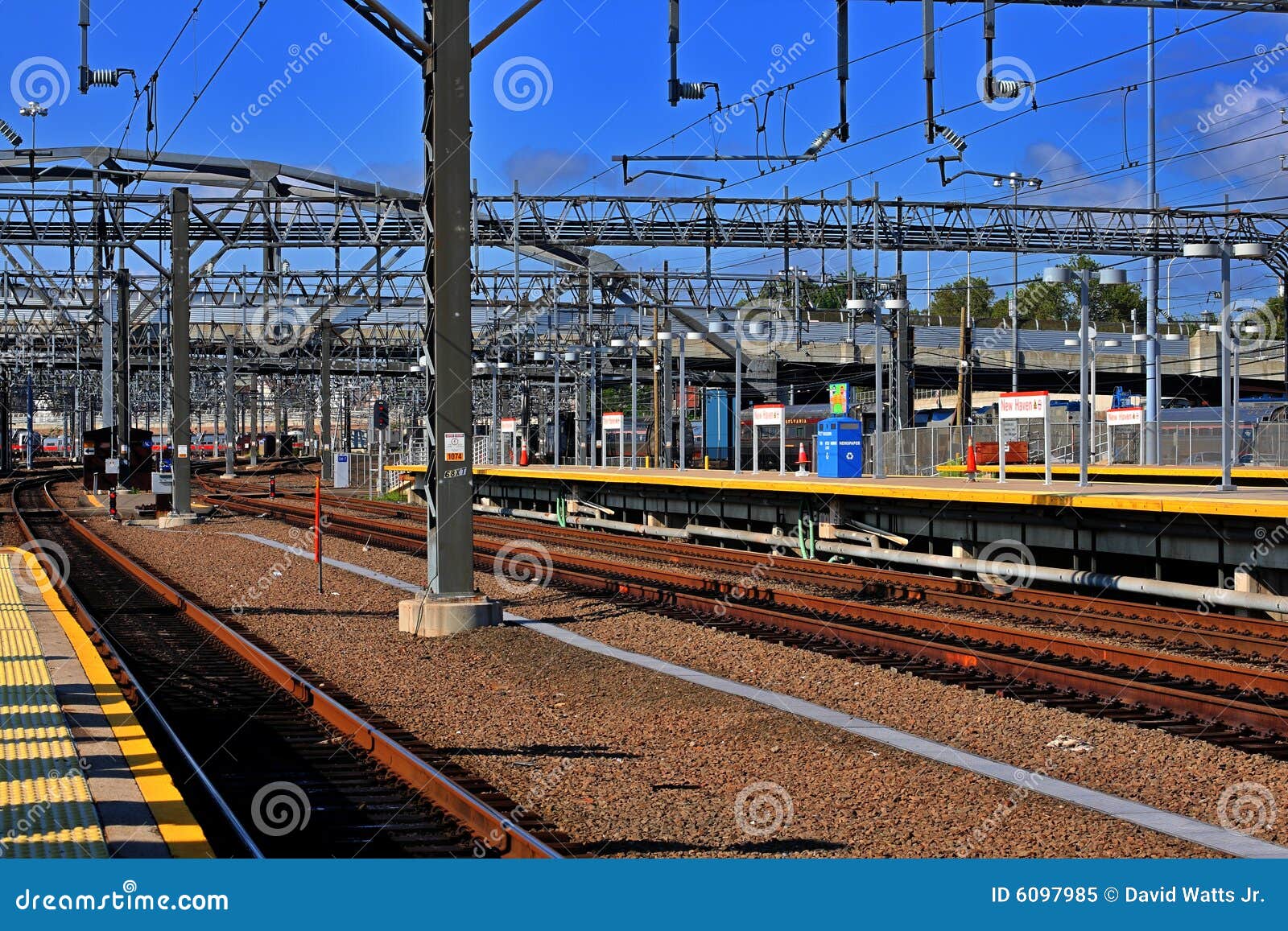Rail Yard stock image. Image of trains, train, yard, railroad - 6097985