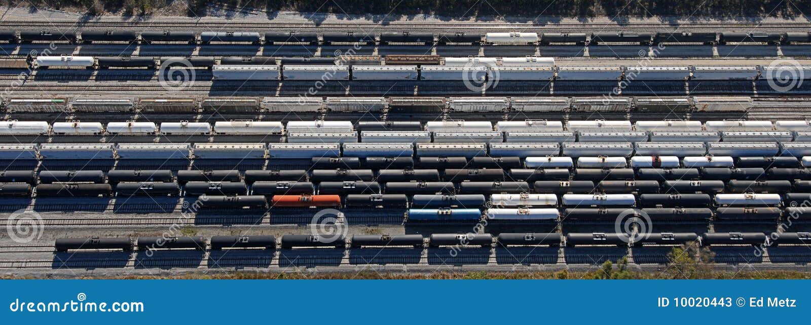 Railcar Pattern Overhead Aerial Stock Image - Image of pattern ...