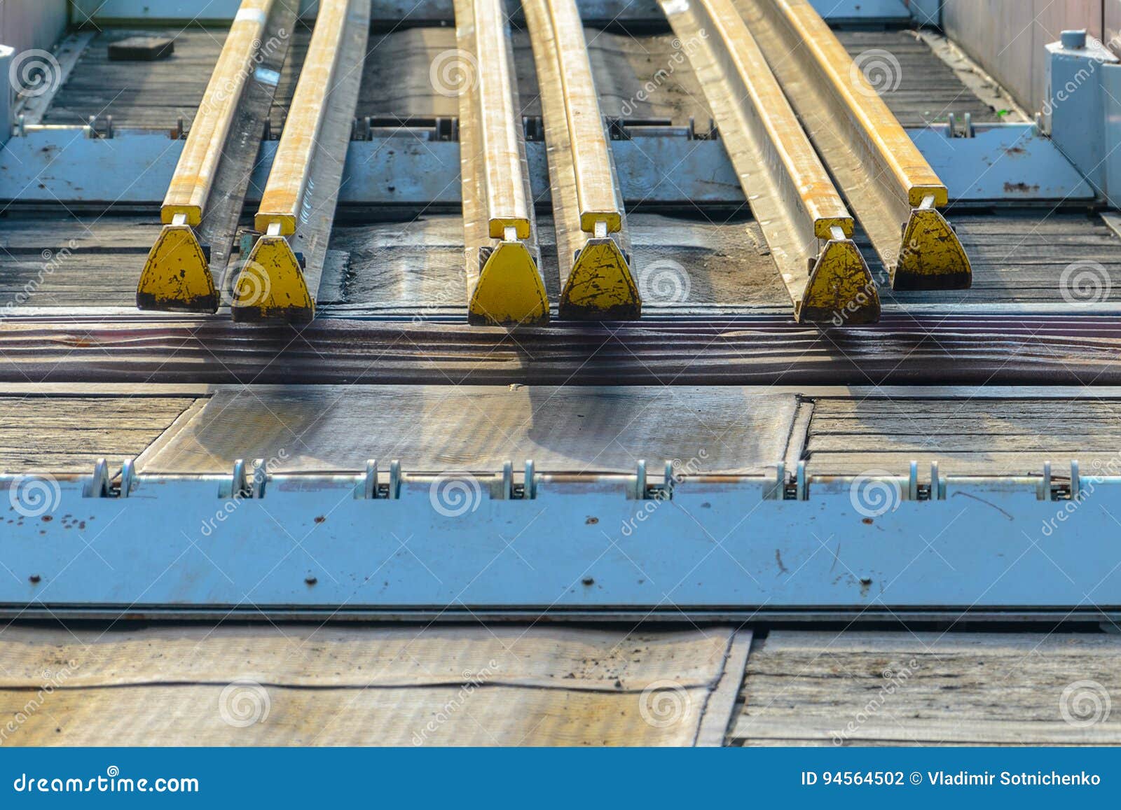 Railhead Elements. the Rail Lash Stock Photo - Image of composition ...