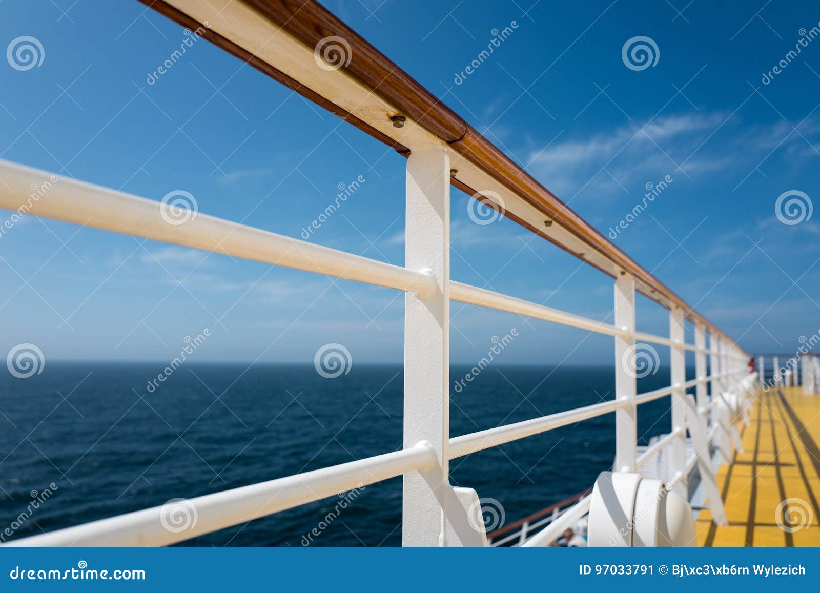 Railing stock image. Image of ocean, bulwark, tourism - 97033791
