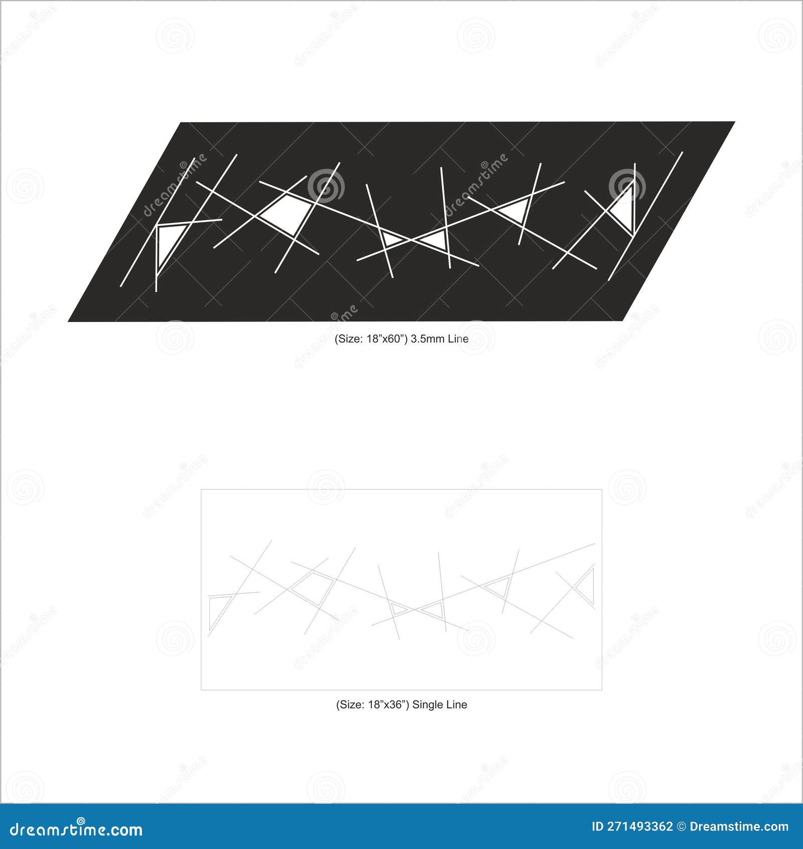 Railing Glass Partition Design and MDF Cutting Vector Stock Vector ...