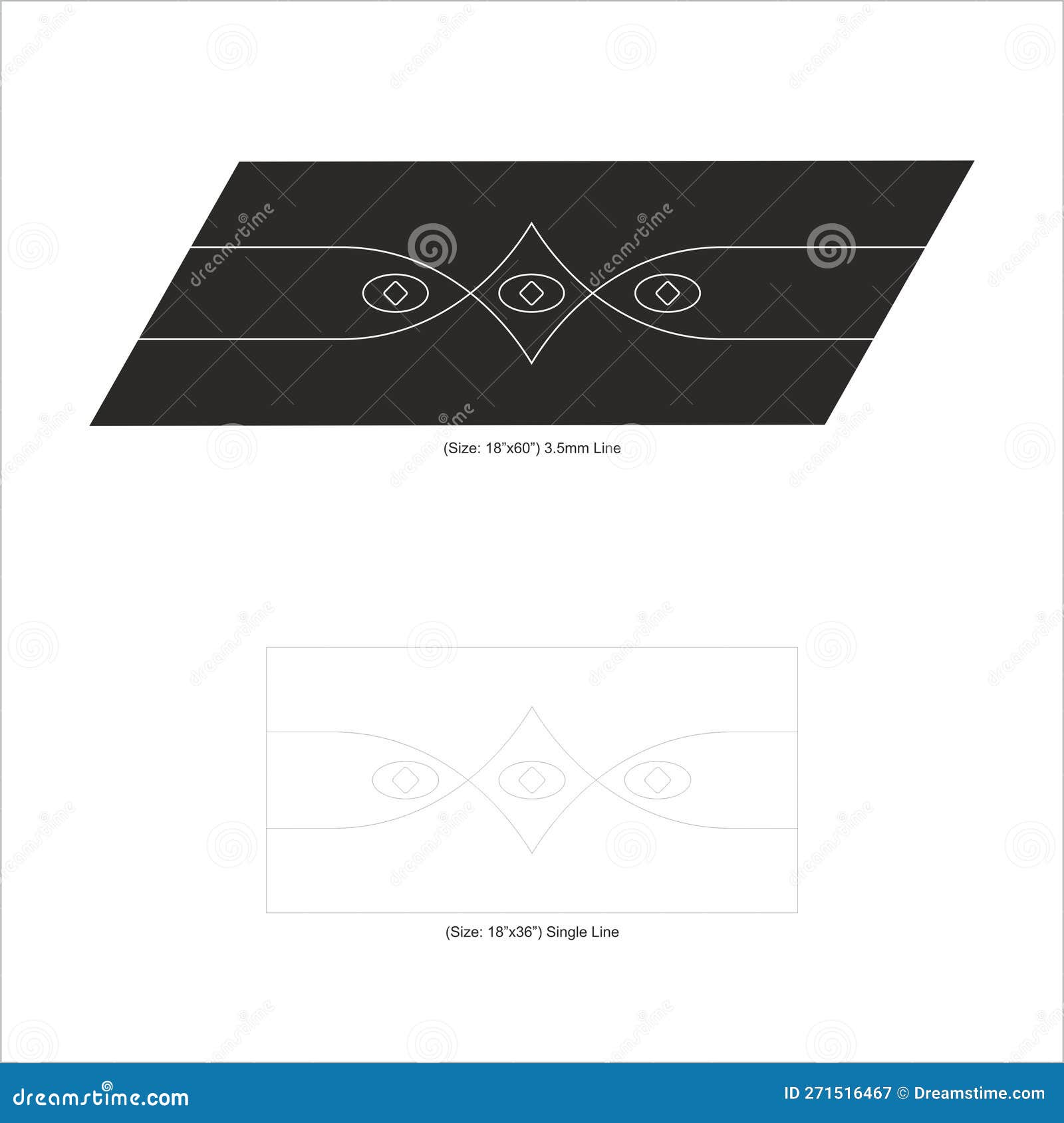 Railing Glass Partition Design and MDF Cutting Vector Stock Vector ...