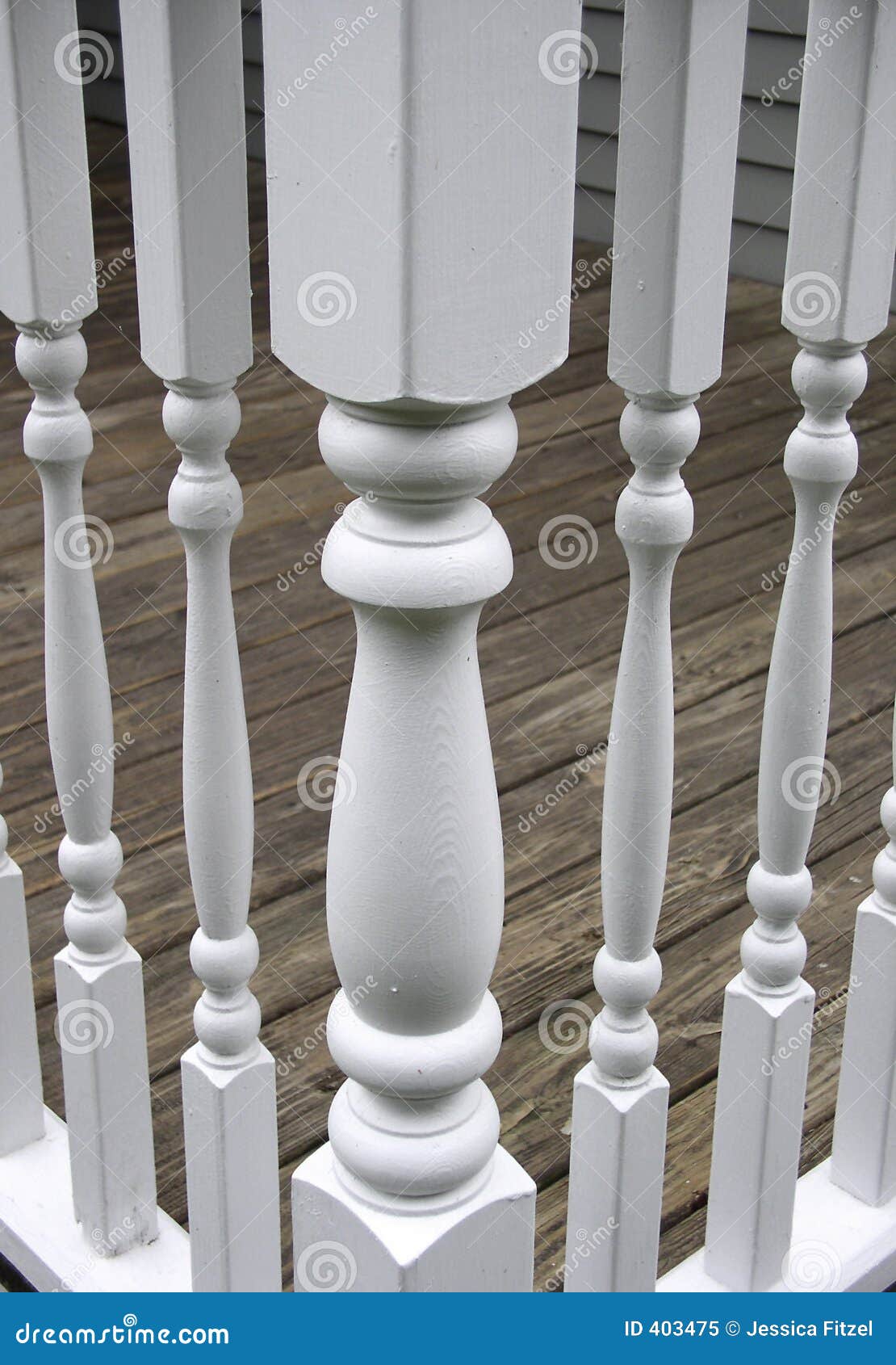 Railing Posts stock illustration. Illustration of house - 403475