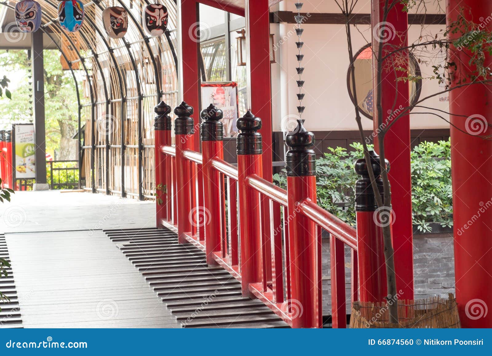 Railing red stock photo. Image of corridor, celebrity - 66874560