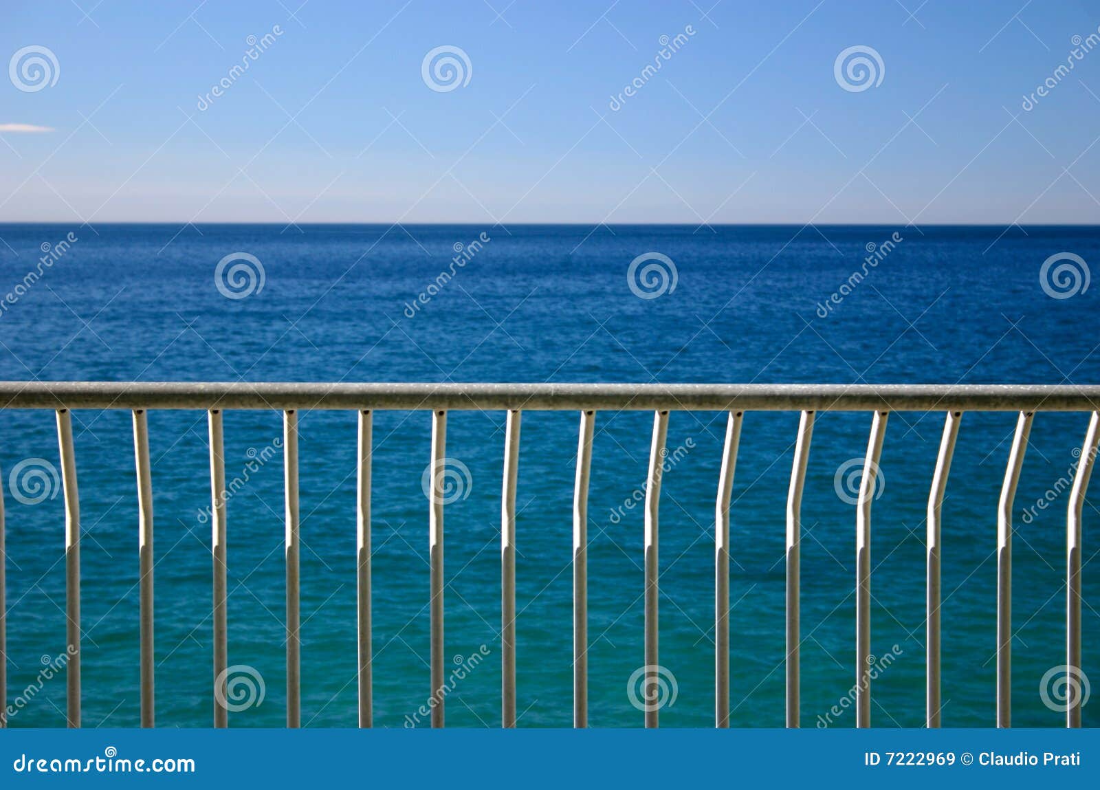 Railing on sea stock image. Image of rest, light, brave - 7222969