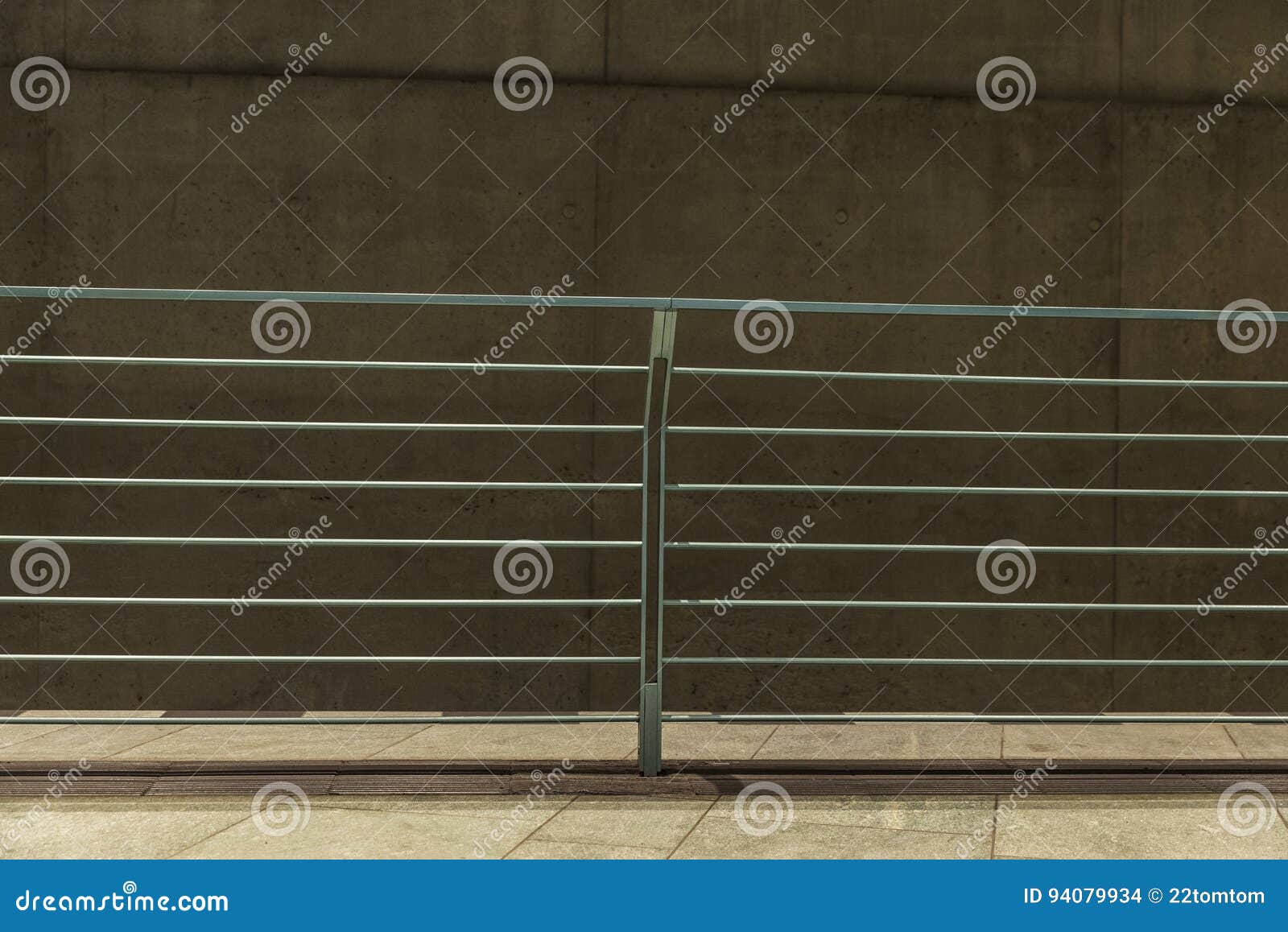Railing in Subway Station in Berlin, Germany Stock Photo - Image of ...