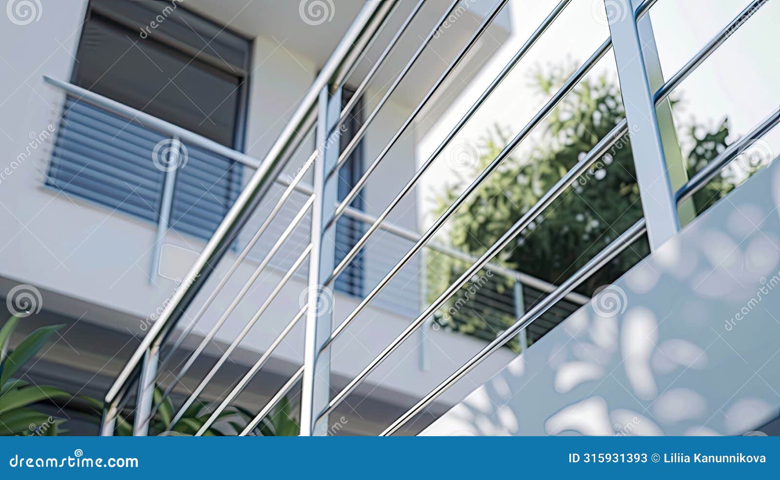 A Railing System, Emphasizing Its Functionality and Aesthetic Appeal in ...