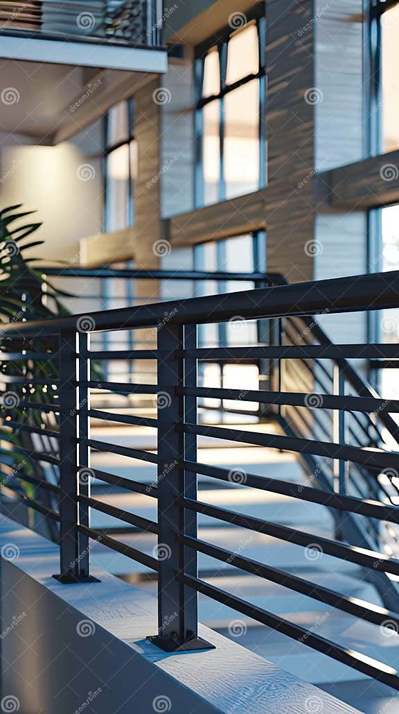 A Railing System, Emphasizing Its Functionality and Aesthetic Appeal in ...