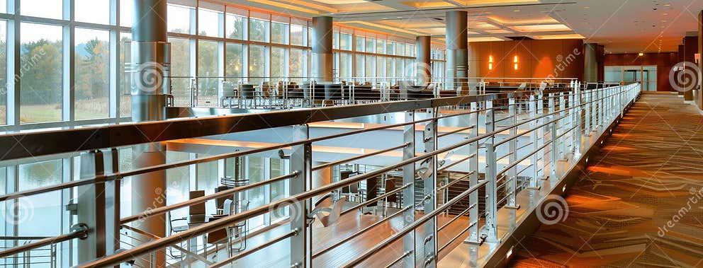 A Railing System, Emphasizing Its Functionality and Aesthetic Appeal in ...