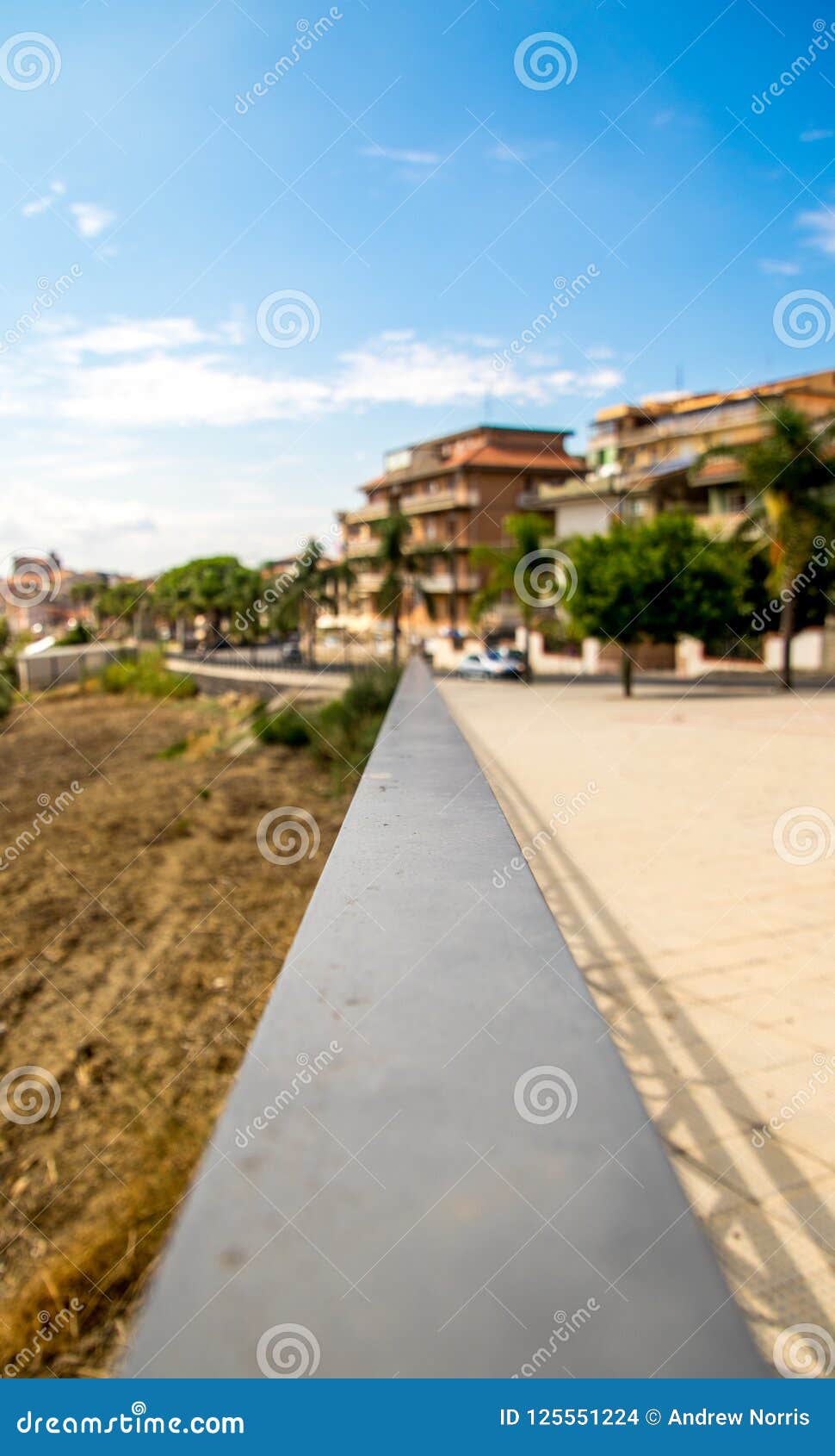 Railing stock photo. Image of view, long, viewpoint - 125551224