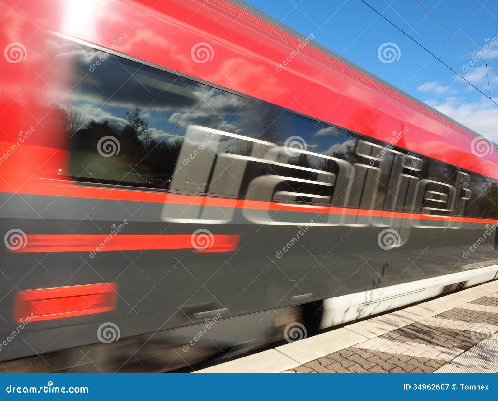 Railjet editorial photography. Image of austria, austrian - 34962607