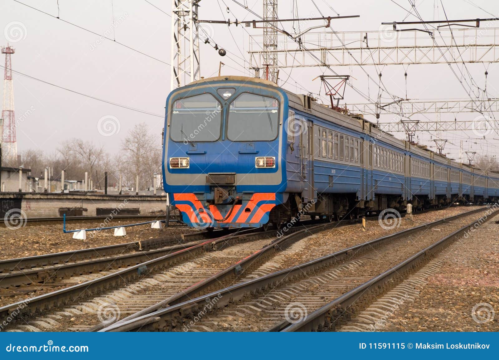 Railroad stock image. Image of eternity, perspective - 11591115