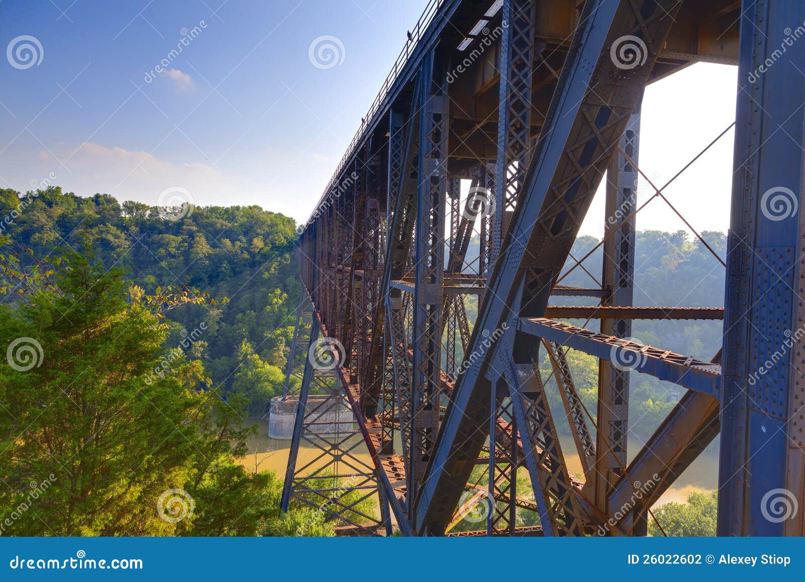 Railroad Bridge stock photo. Image of railroad, height - 26022602