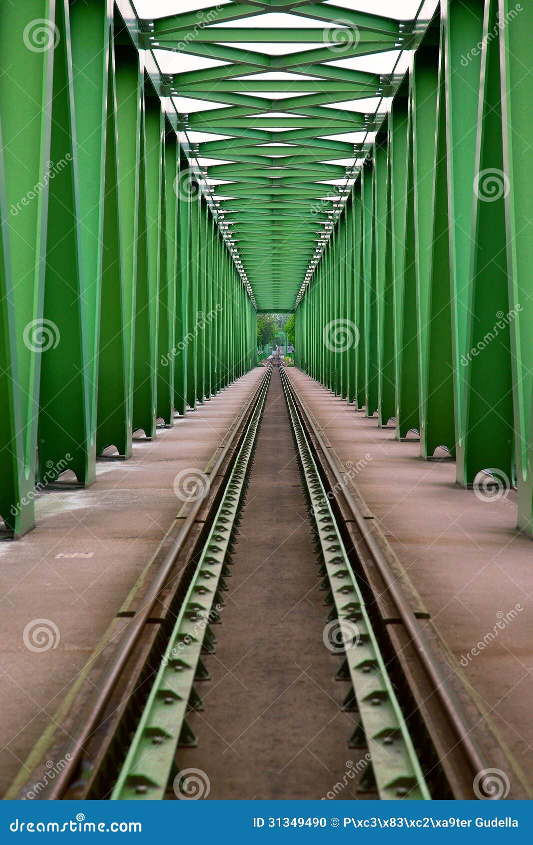 Railroad Bridge stock photo. Image of transport, journey - 31349490