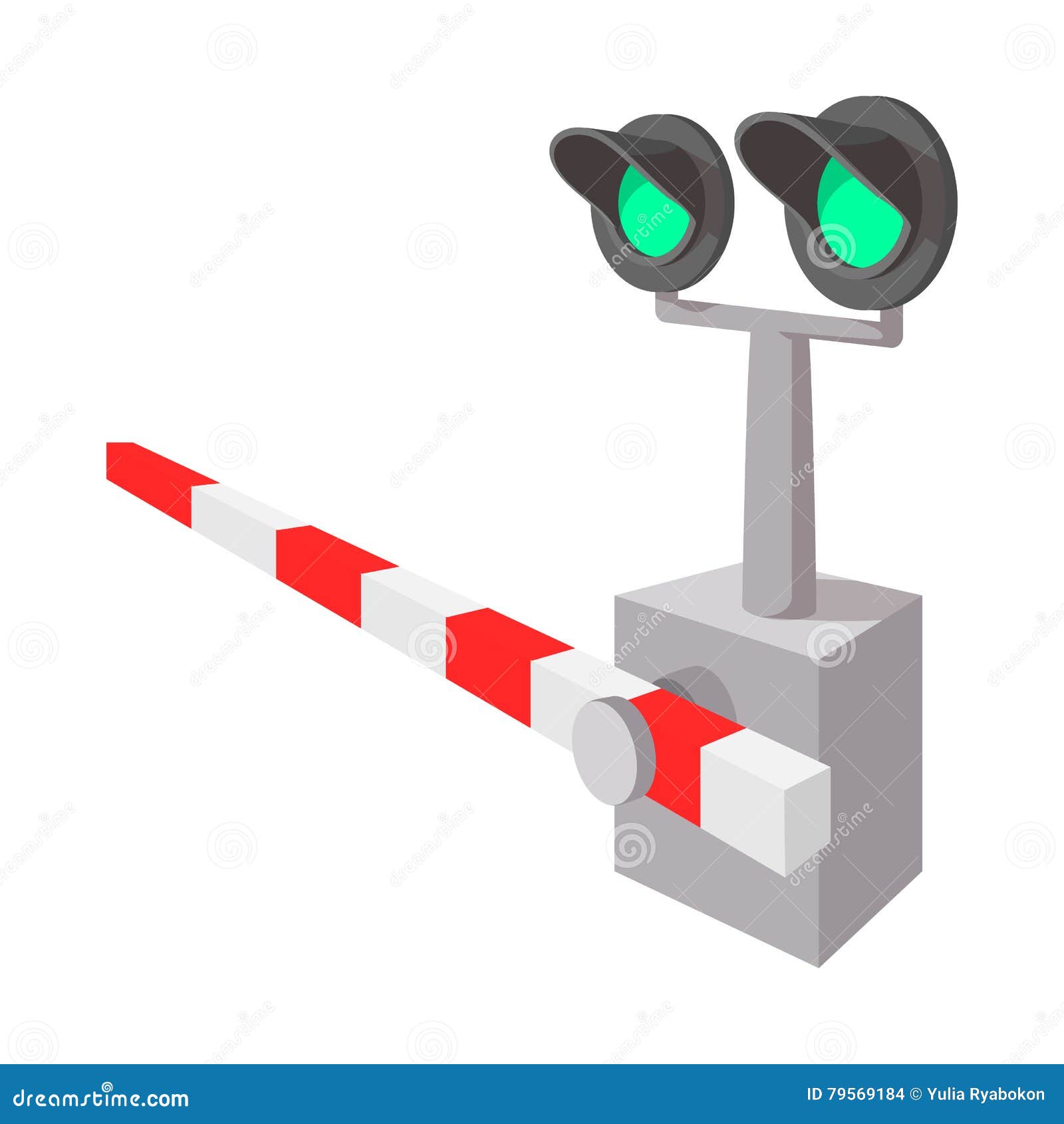 Railroad Crossing Cartoon Stock Illustrations – 509 Railroad Crossing ...