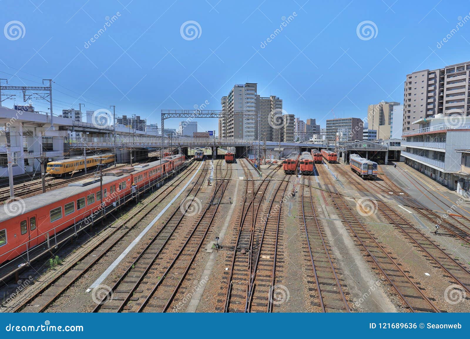 The Railroad Depot for Repair and Maintenance Editorial Photo - Image ...