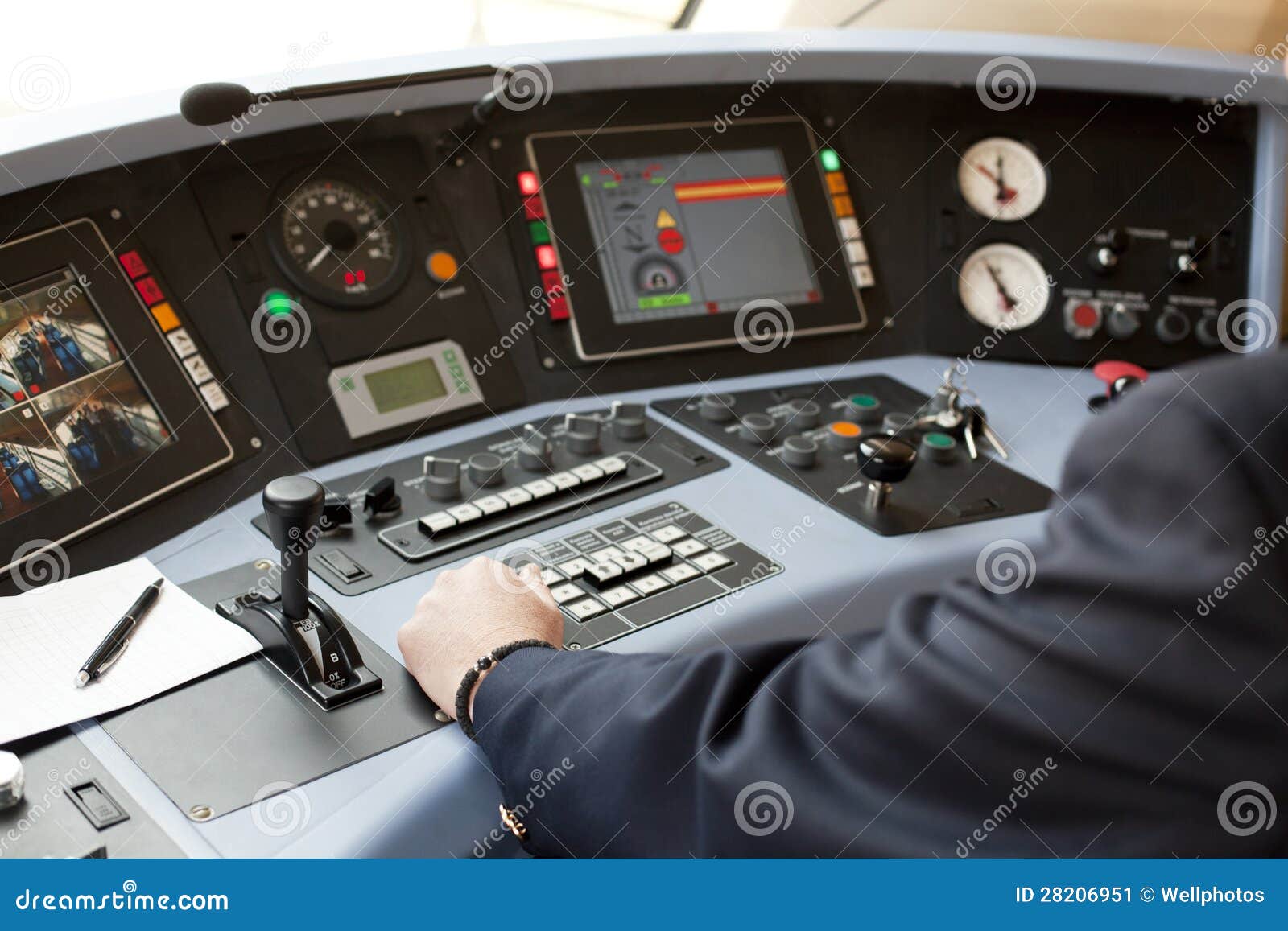 Freight Train Cockpit