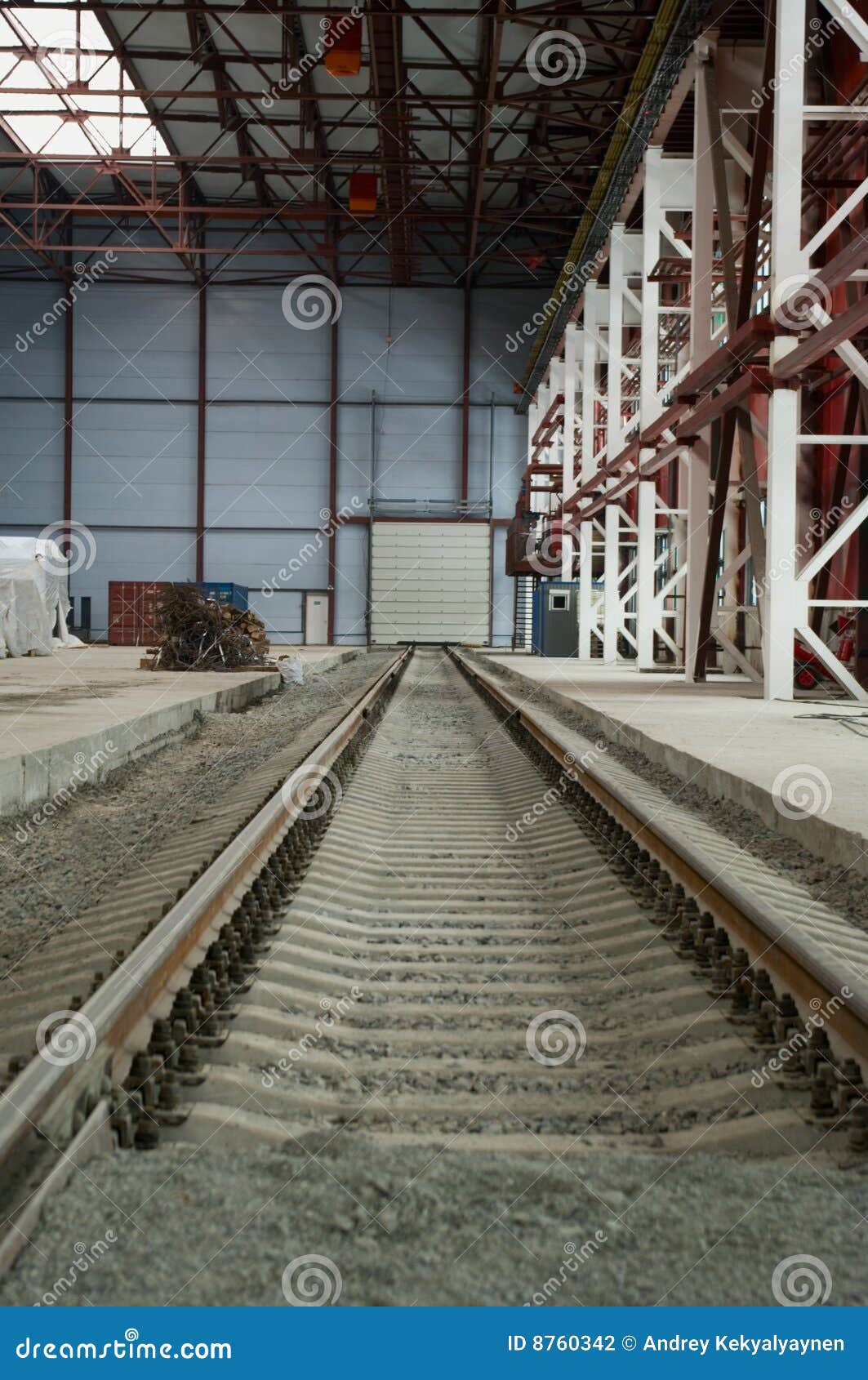 Railroad Going Distance Hangar Stock Photos - Free & Royalty-Free Stock ...