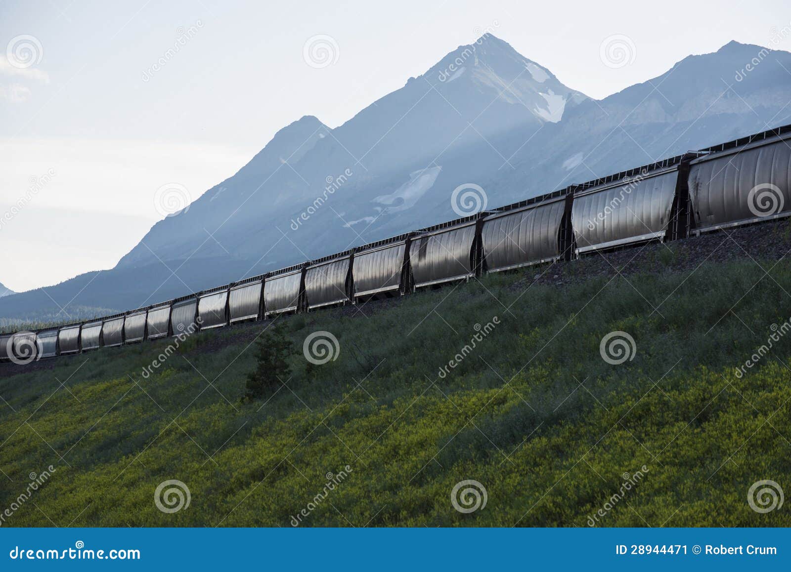 Railroad hopper cars stock image. Image of industrial - 28944471