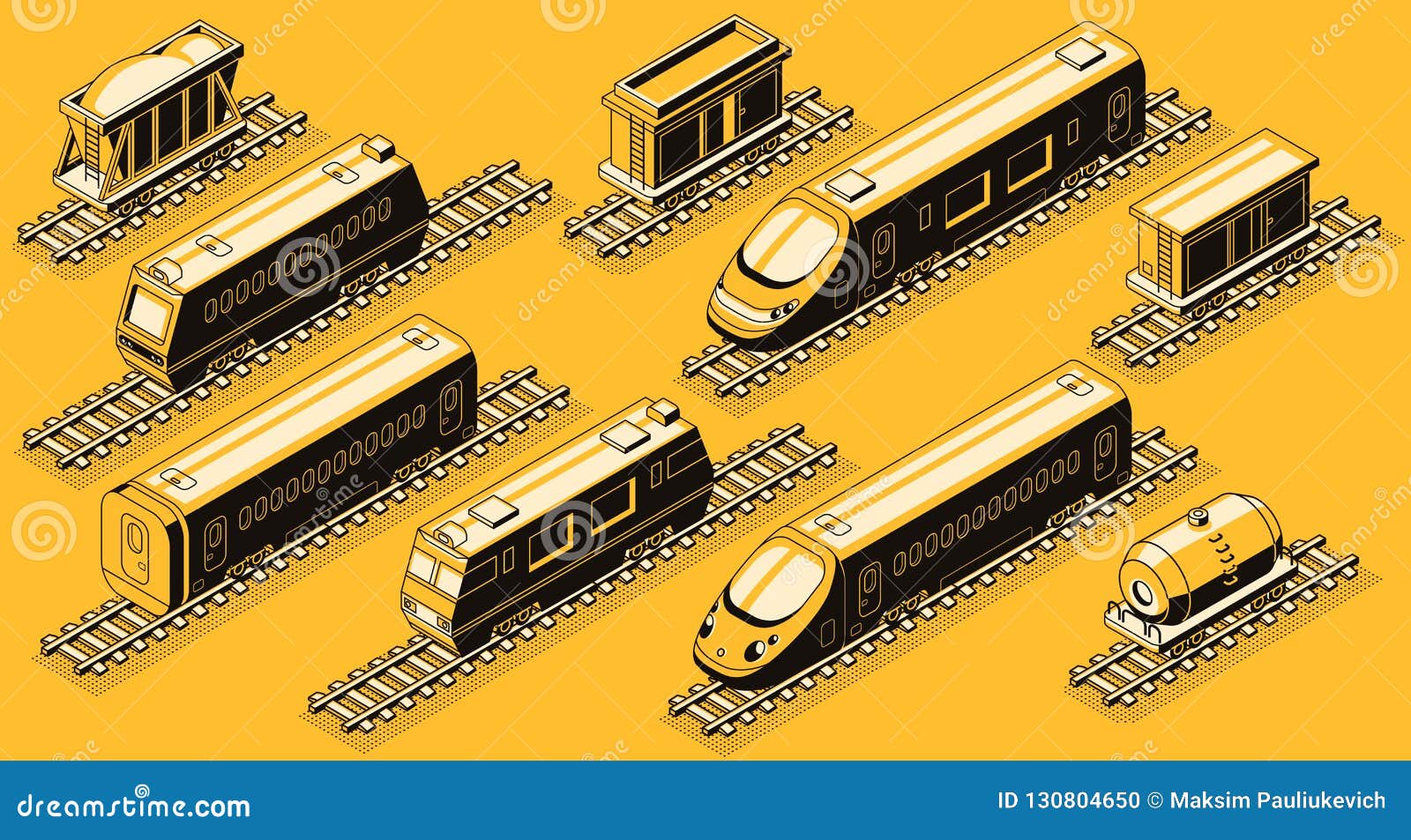Railroad Industry Line Icons, Signs, Vector Set, Outline Illustration ...