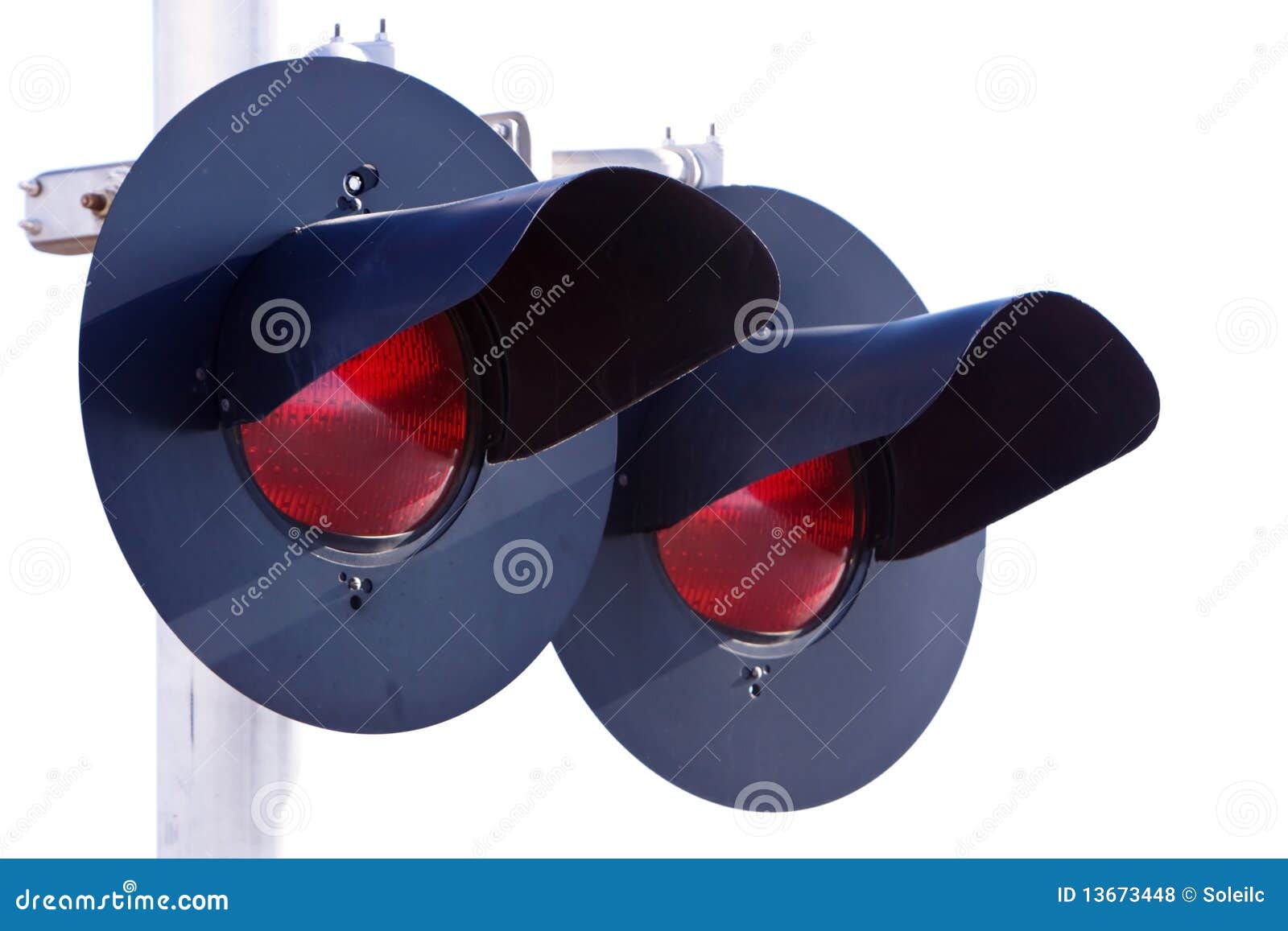 Railroad lights stock photo. Image of railroad, passing - 13673448