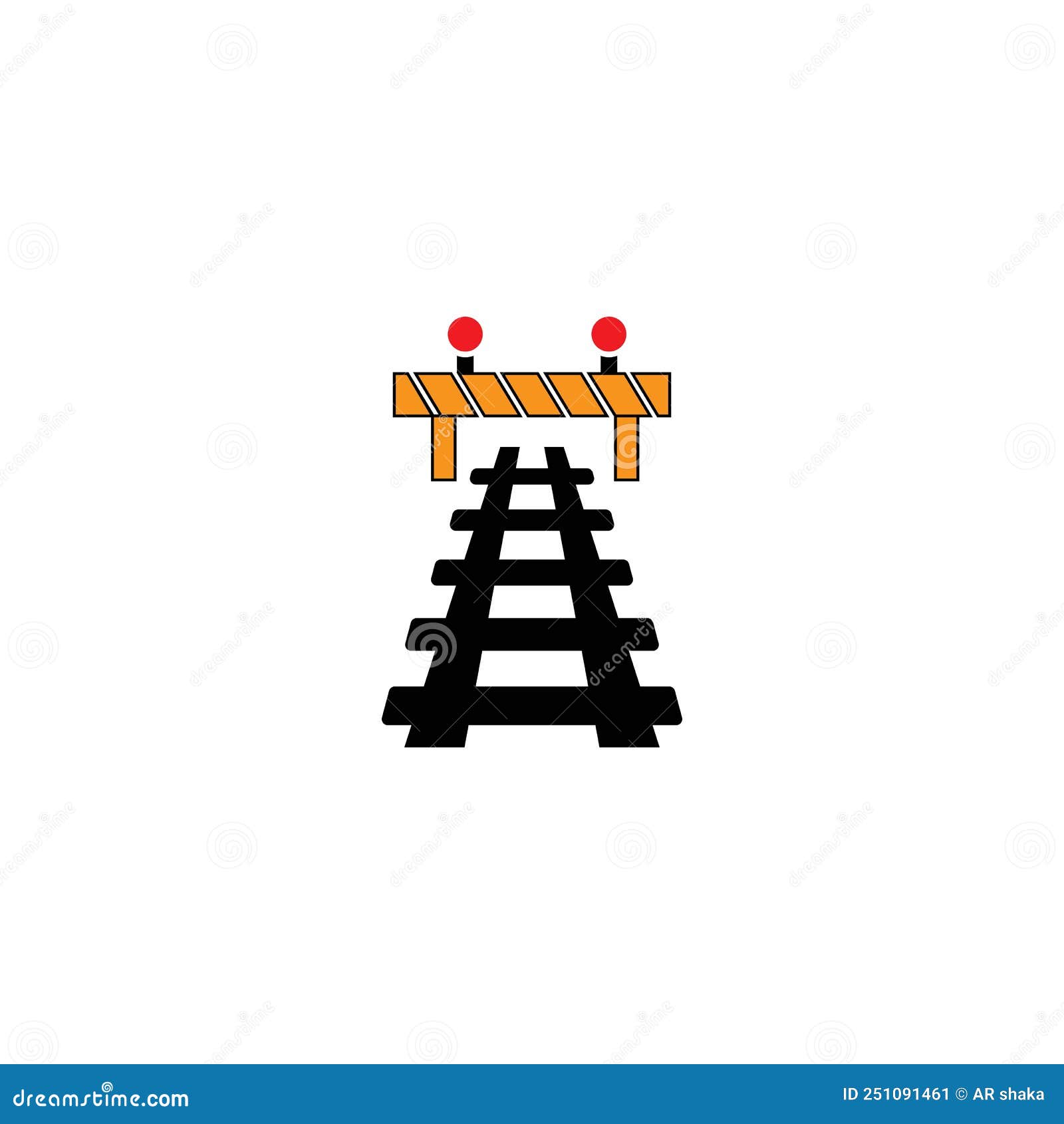 Railroad Logo Vector Icon Design Stock Vector - Illustration of ...
