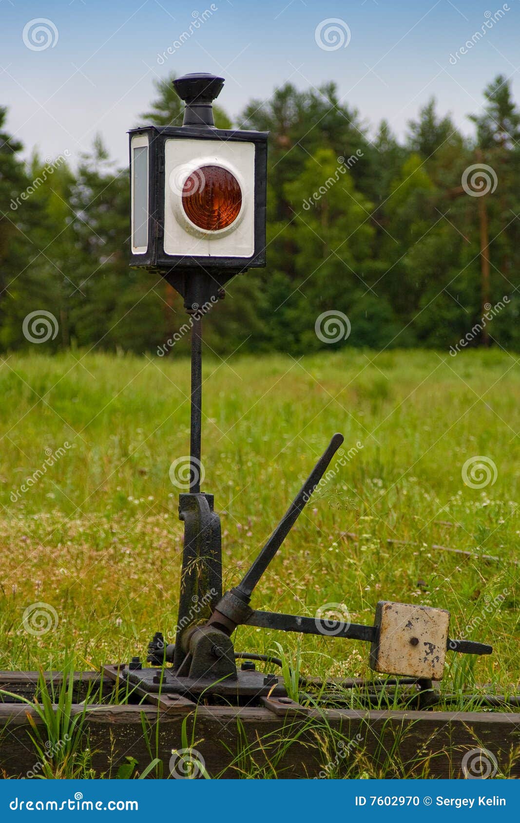 Railroad pointer stock photo. Image of metal, pointer - 7602970