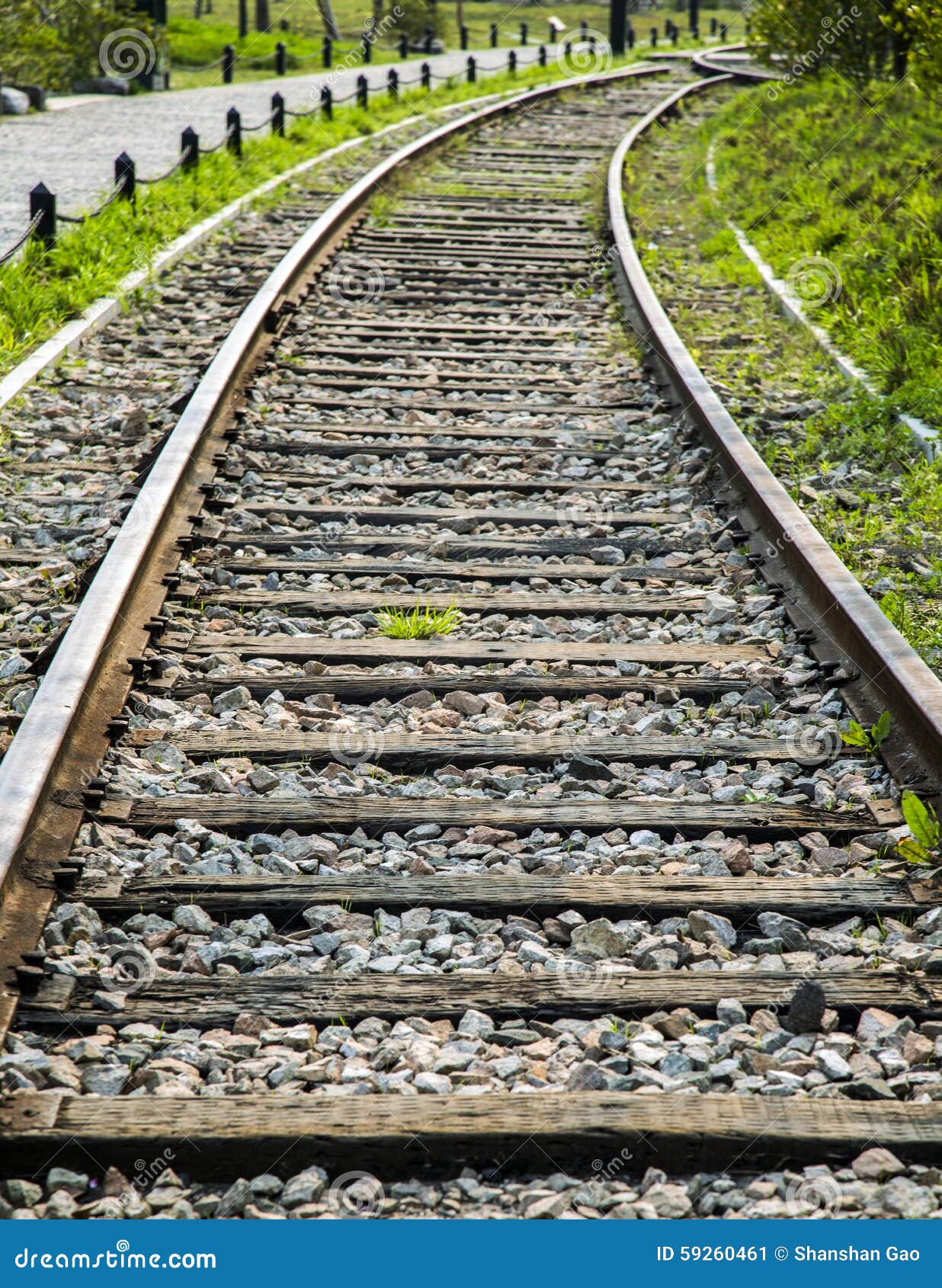 Railroad Rails Stock Image Image Of Track Railway Public 59260461