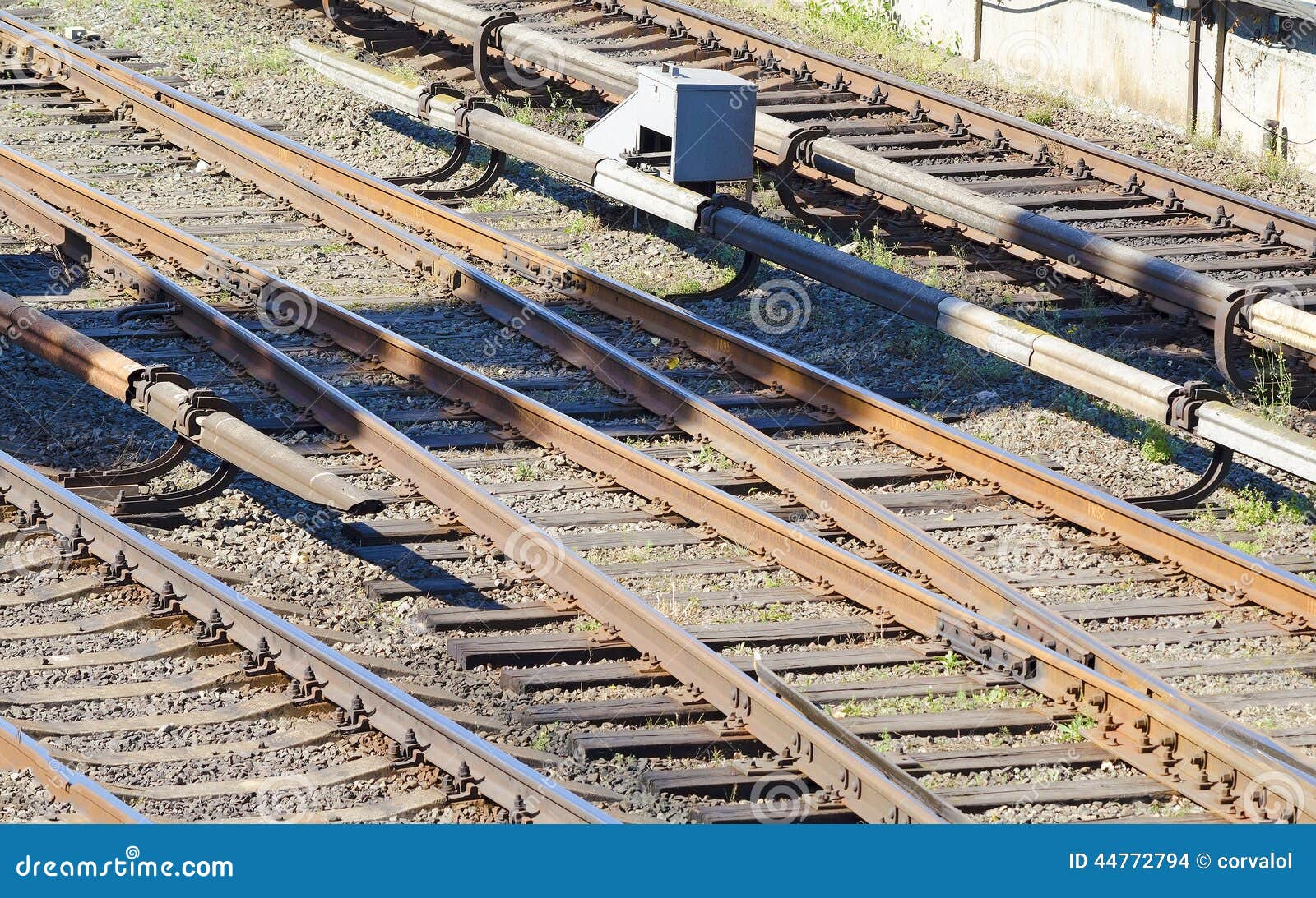 Railroad stock photo. Image of freight, resources, iron - 44772794