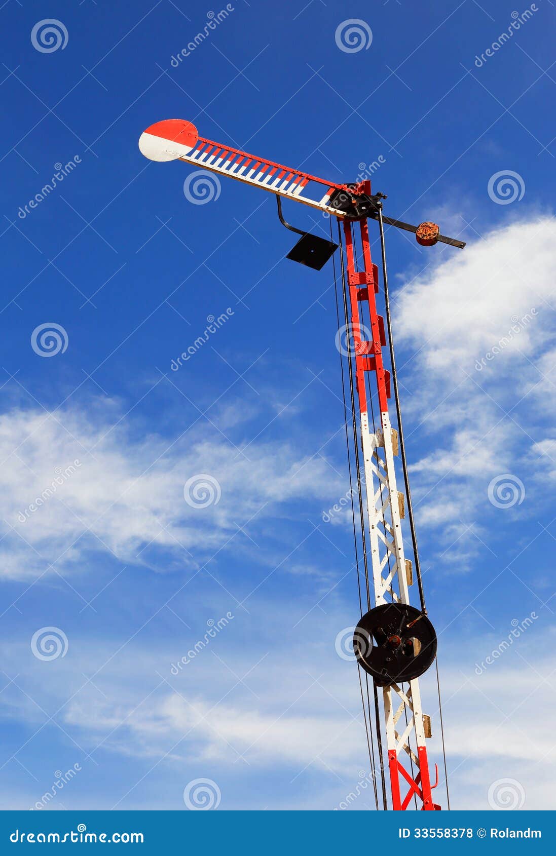 Railroad semaphore stock photo. Image of signaling, communication ...