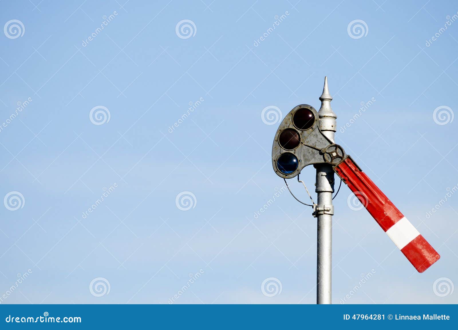 Railroad signal stock image. Image of railway, signals - 47964281