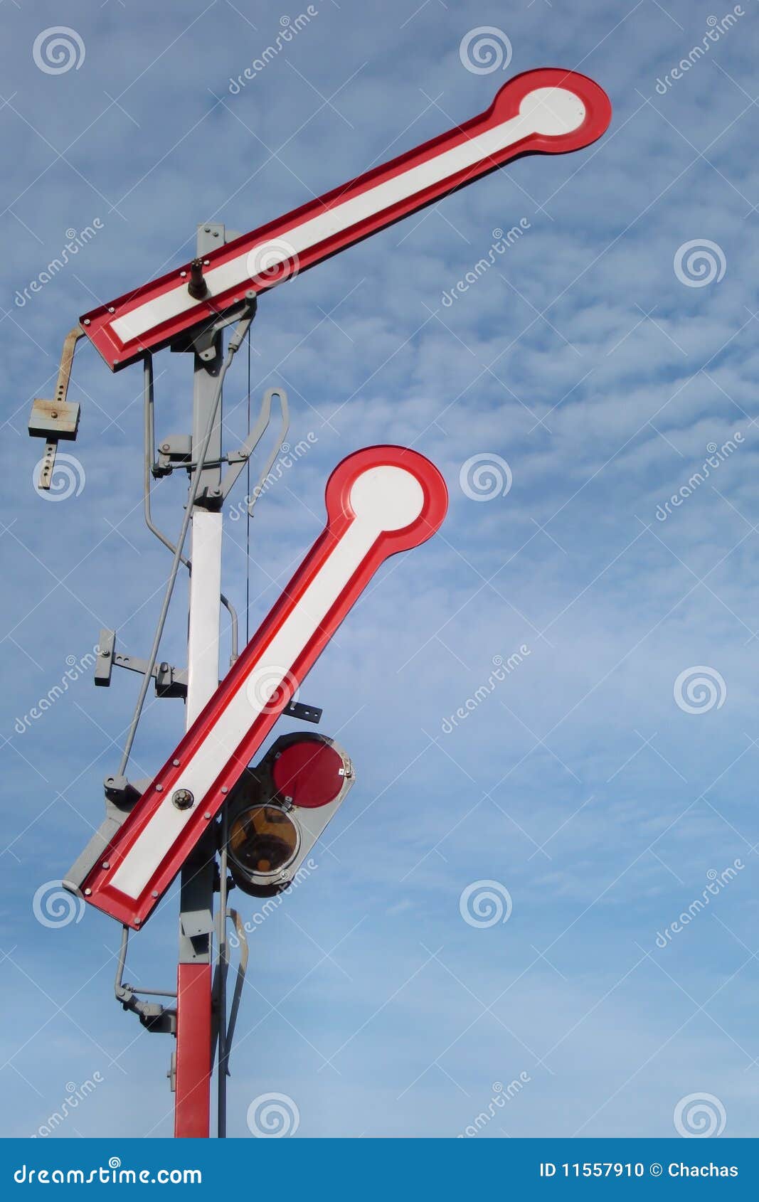 Railroad signals stock photo. Image of signal, lowered - 11557910