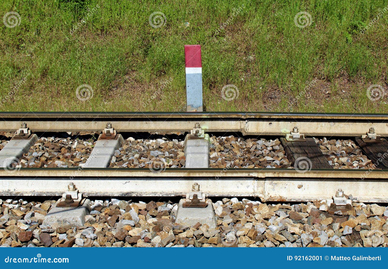 Railroad switch sign stock image. Image of single, train - 92162001