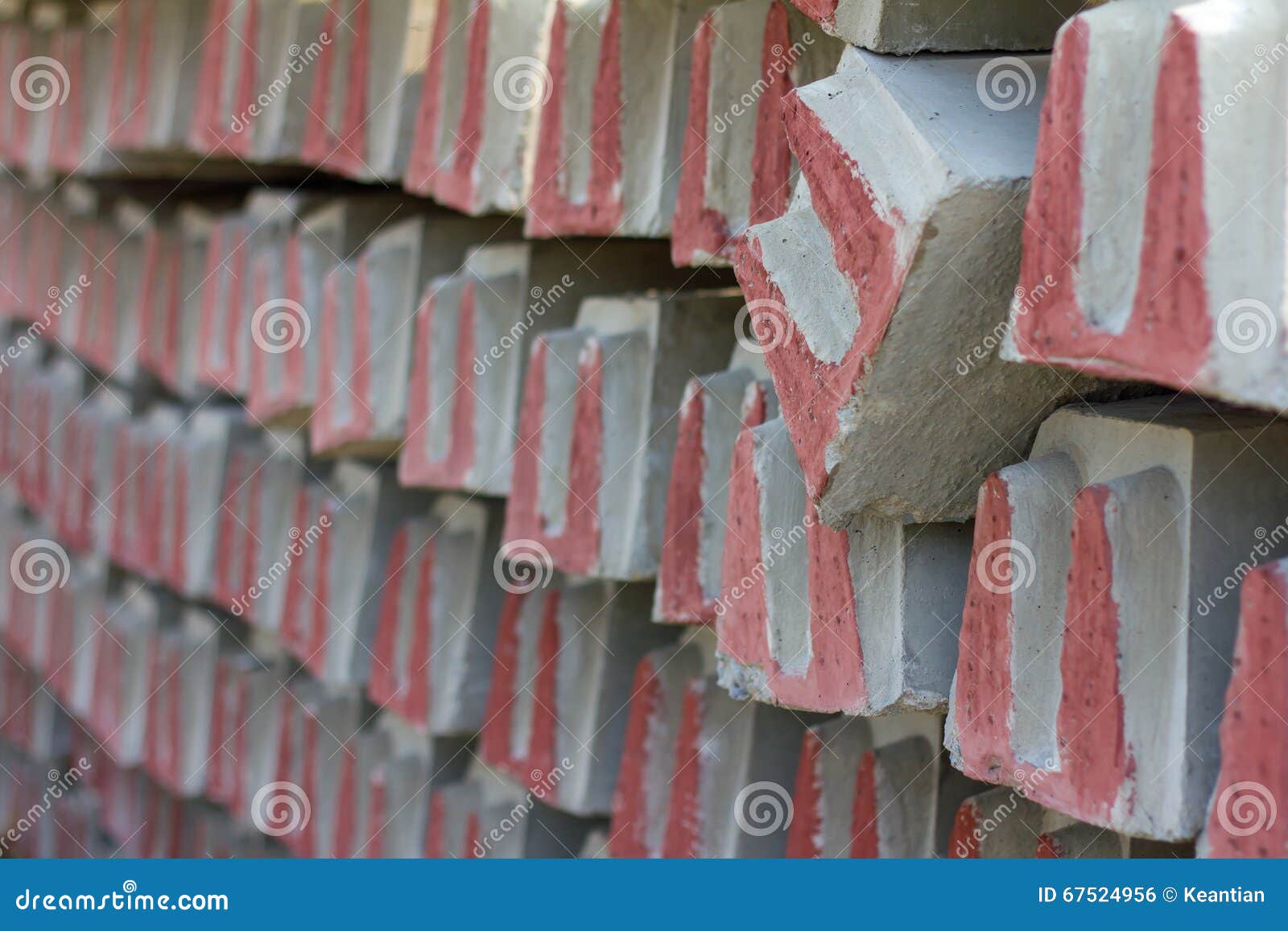 Close-up Of A Concrete Column Destroyed By Time.Columns Made Of ...