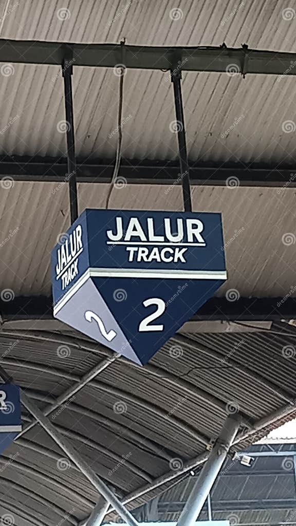 Railroad track sign stock photo. Image of railway, board - 280578942