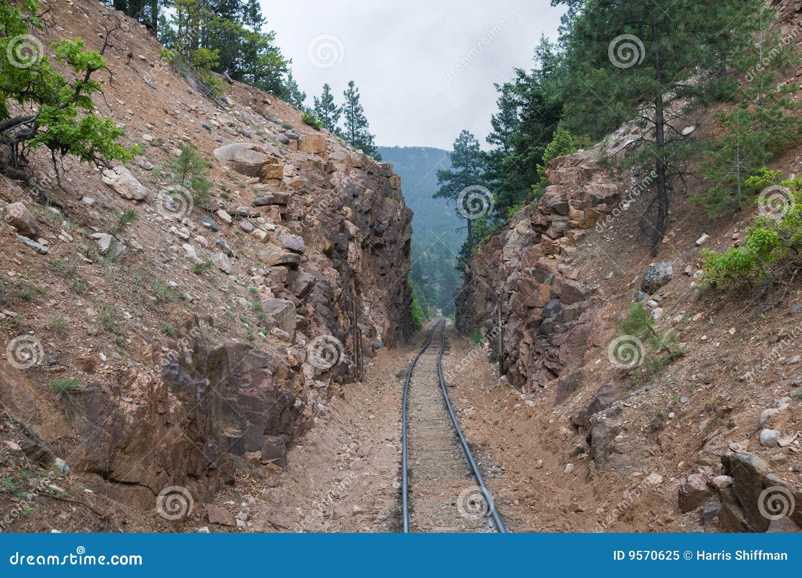 Railroad tracks stock image. Image of railway, tracks - 9570625
