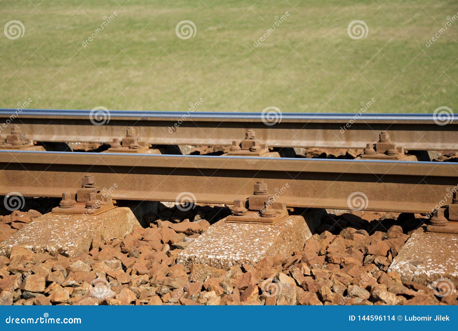 Railroad Tracks. Construction of Railway Tracks. Railway Infrastructure ...
