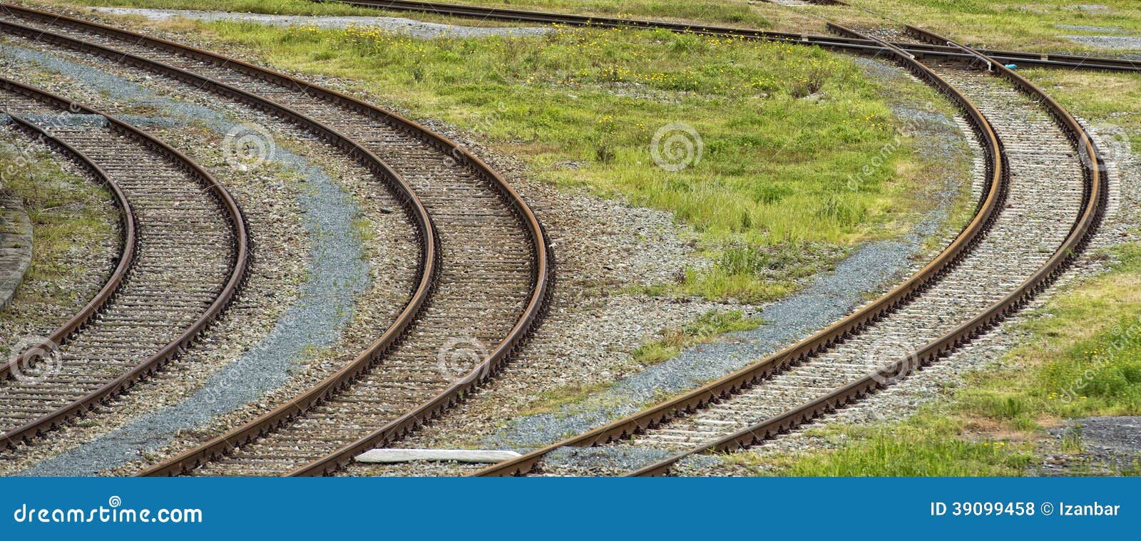 Railroad tracks stock photo. Image of iron, vintage, path - 39099458