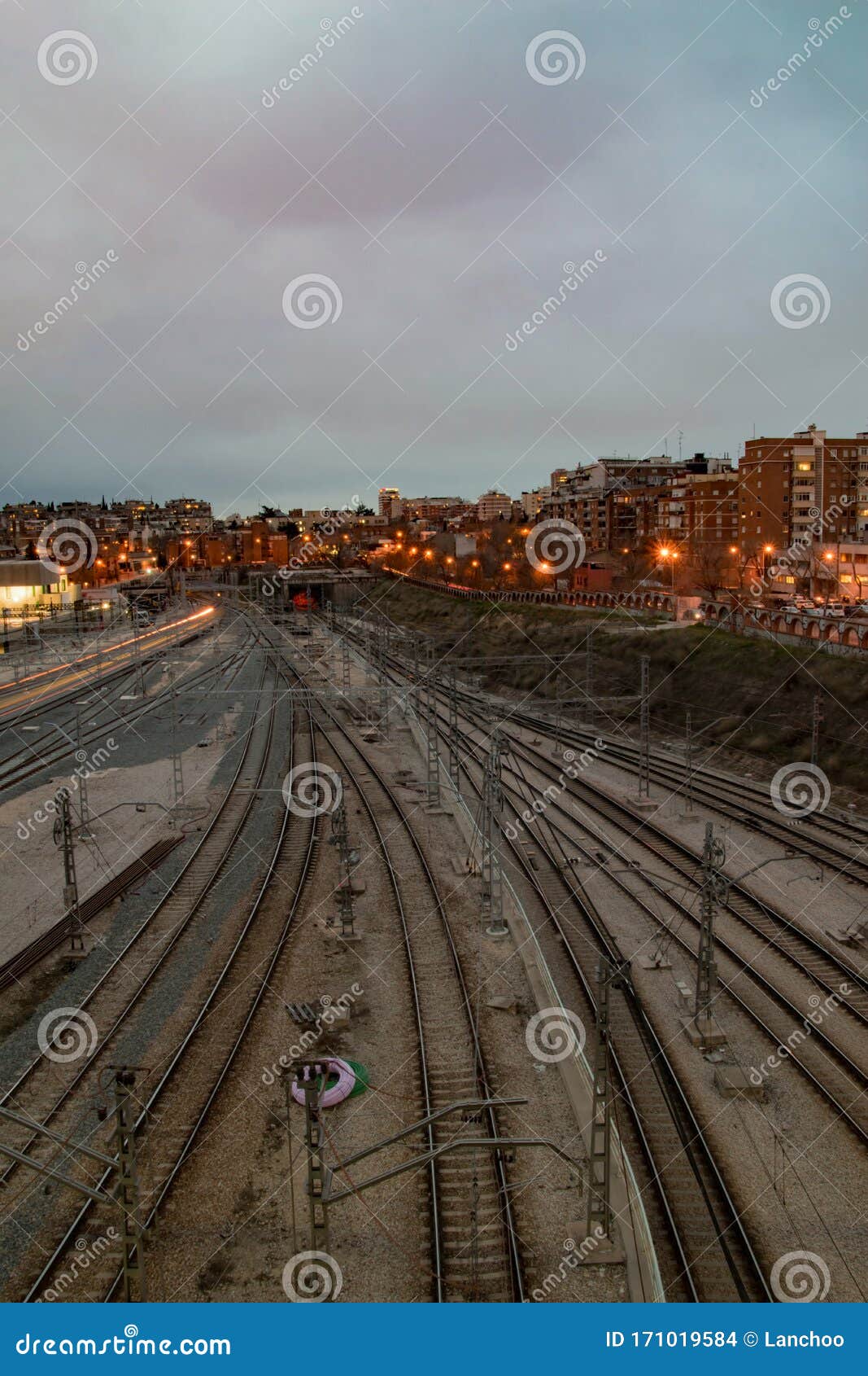 Tunnel Entry Acces Locked With Metal Gates Royalty-Free Stock Photo ...