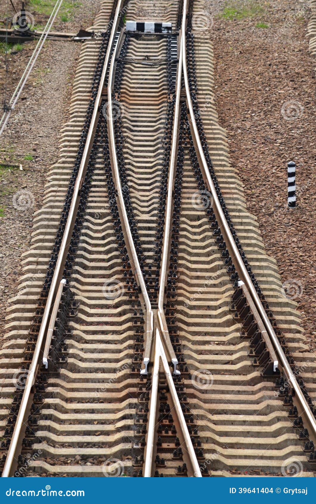 Railroad tracks stock photo. Image of business, rusty - 39641404