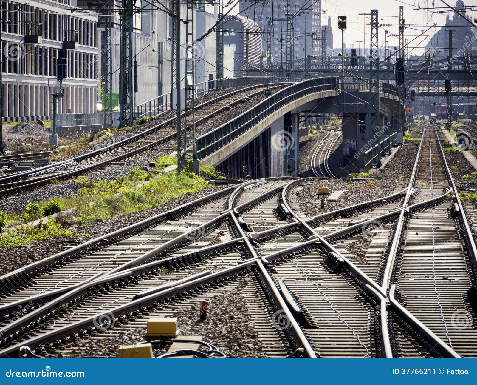 Railroad Tracks stock image. Image of life, journey, sunlight - 37765211
