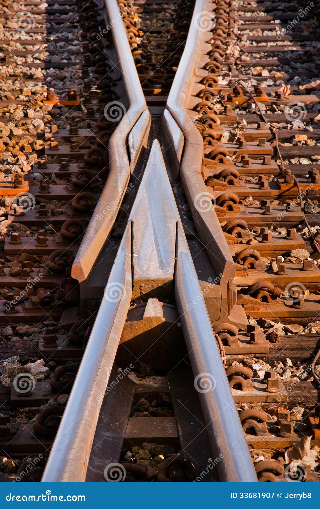 Railroad Tracks stock image. Image of track, lines, railway - 33681907